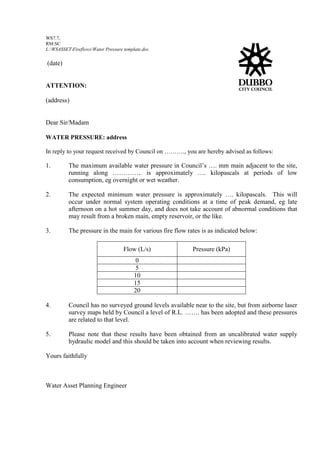 Fire flow design guidelines 2011 | PDF
