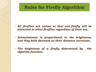 Firefly algorithm | PPTX