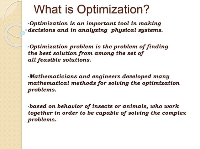 Firefly Algorithm Ppt