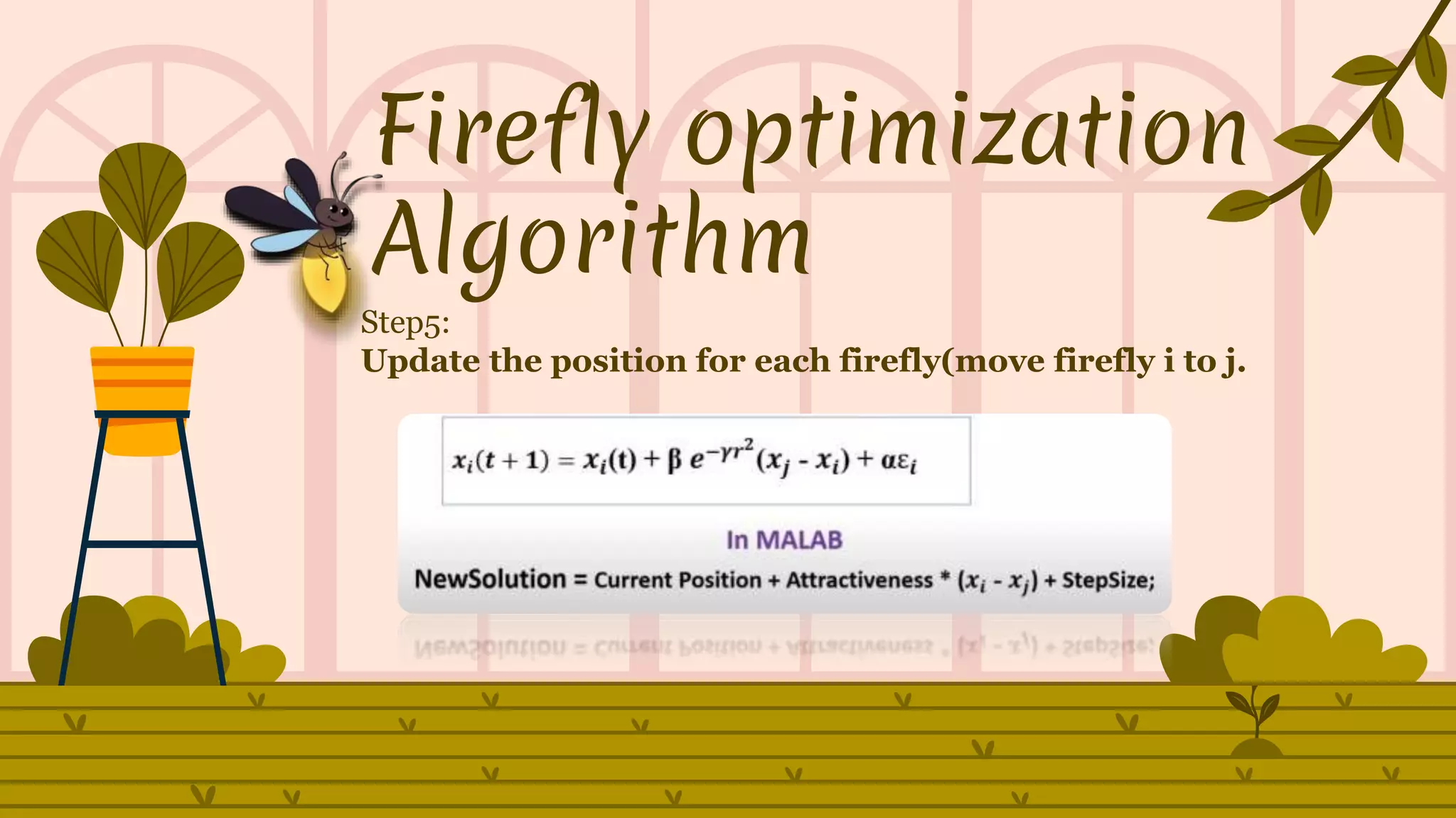 Firefly algorithm | PPTX