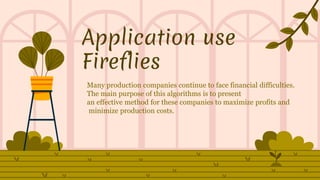 Firefly algorithm | PPTX