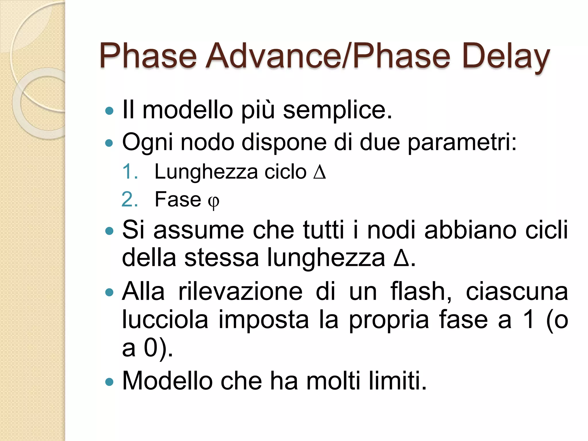 Firefly heartbeat synchronization | PPT
