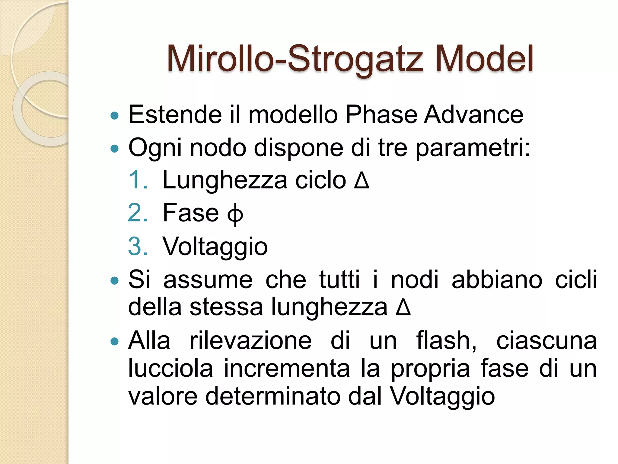 Firefly Heartbeat Synchronization Ppt