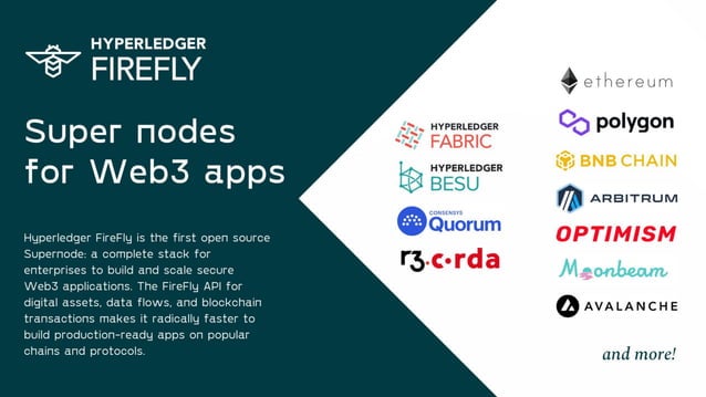 Hyperledger FireFly - HYPERLEDGER Workshop, WebX | PPT