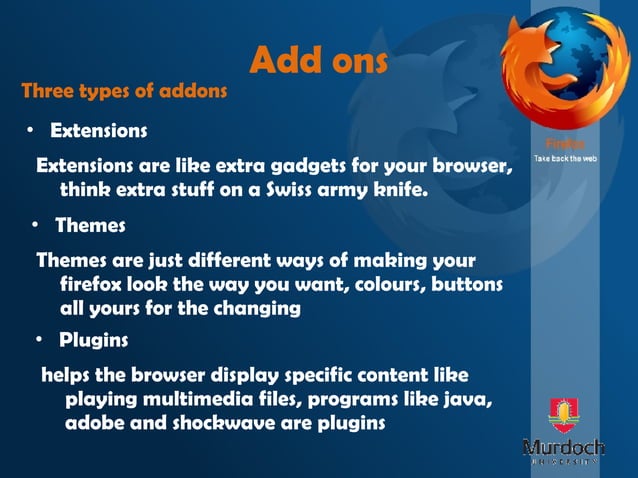 Firefox Extensions | PPT