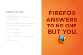 Firefox brand book | PDF