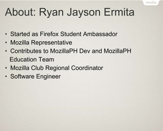 Firefox Developer tools | PPT