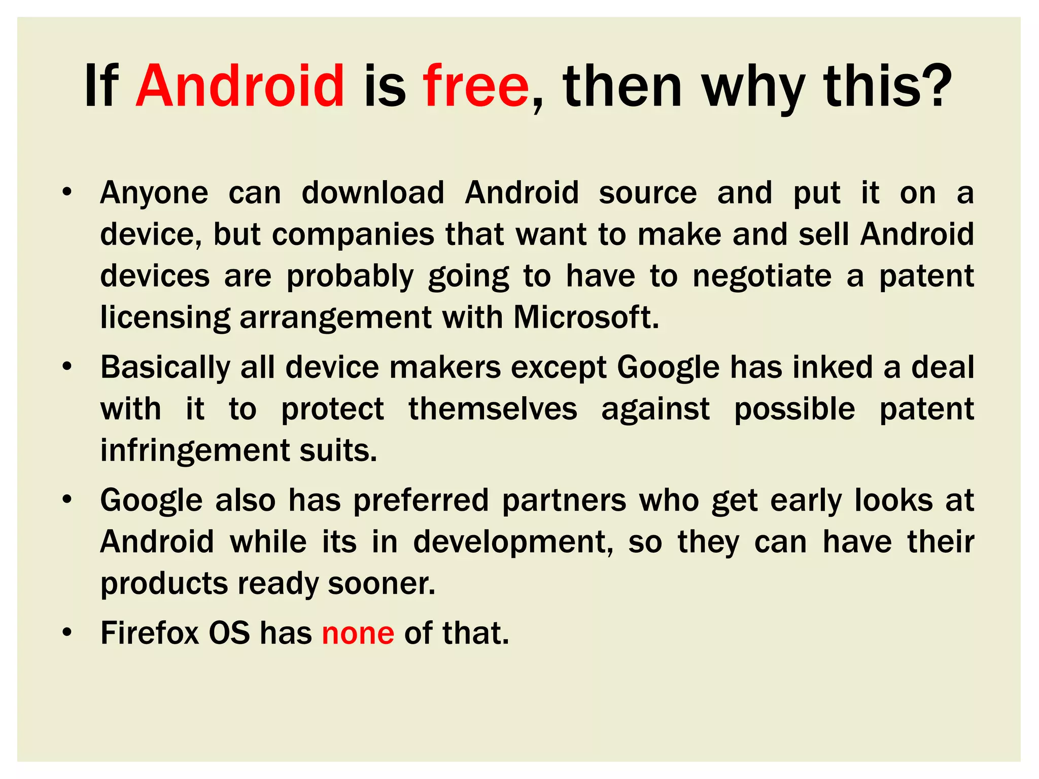 Firefox operating system | PPTX | Browsers | Computer Software and ...