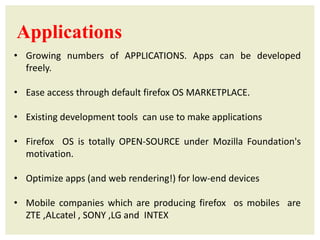 Firefox operating system | PPT