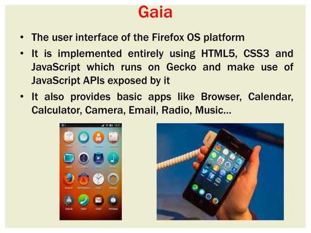 Firefox operating system | PPTX | Browsers | Computer Software and ...