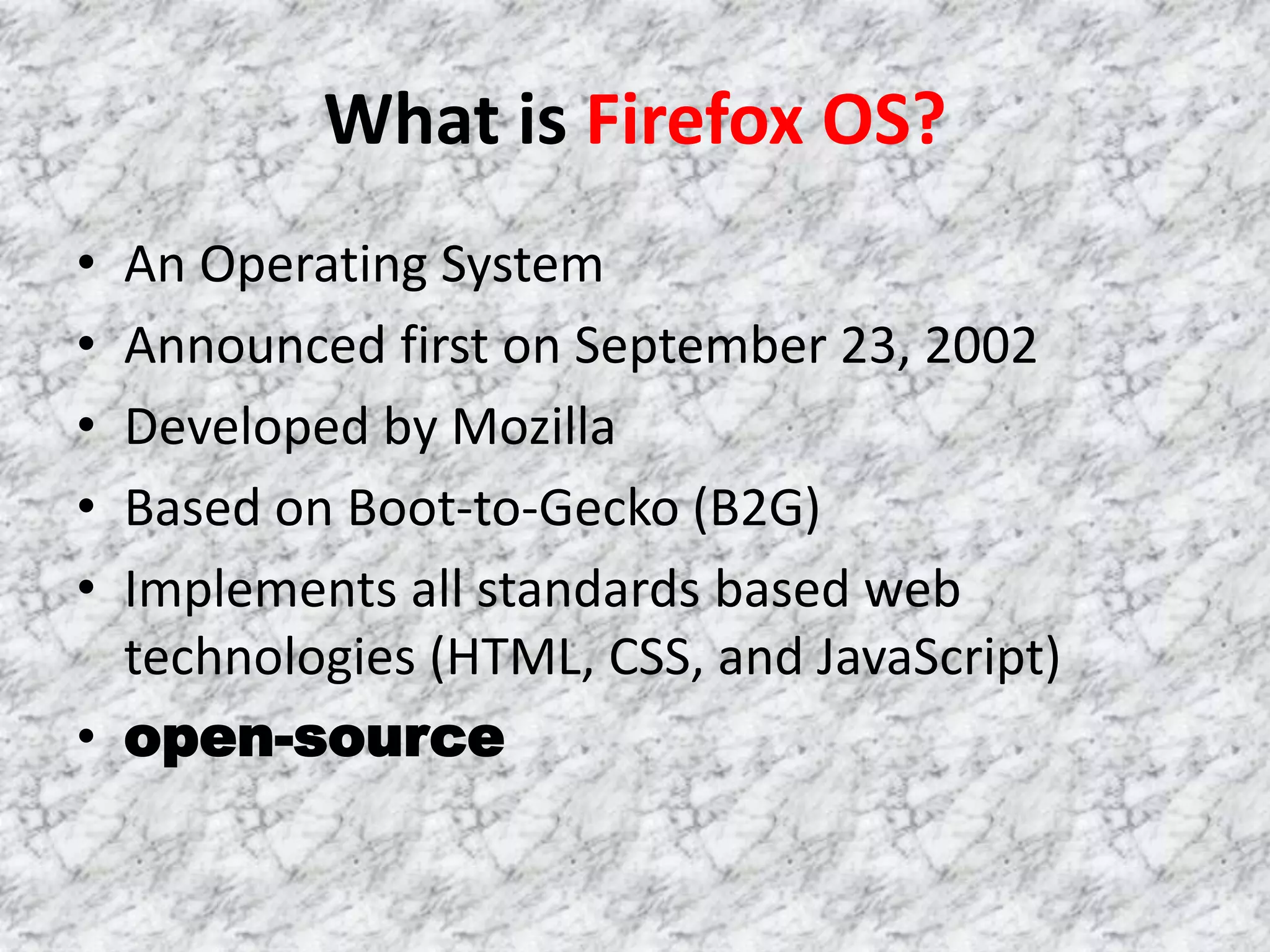 mozilla firefox | PPTX