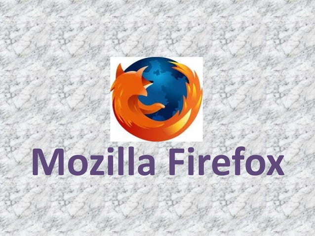 mozilla firefox | PPTX
