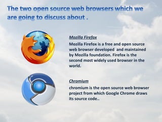 Firefox vs. chrome | PPT