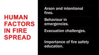 fire growth & spread of fire in compartment and behaviour of fire in ...