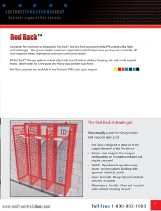 Turnout Gear Storage System - Fire Gear Storage | PDF