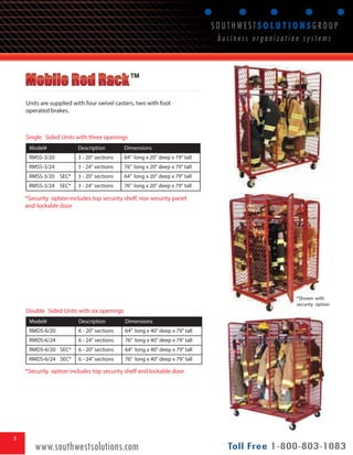 Turnout Gear Storage System - Fire Gear Storage | PDF