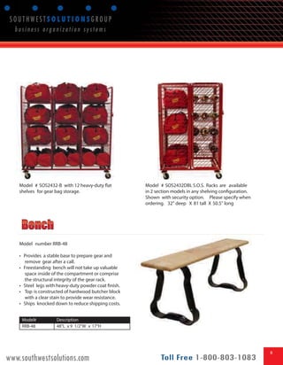 Turnout Gear Storage System - Fire Gear Storage | PDF