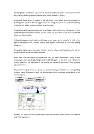 fire alarm system fire graphic display device | PDF