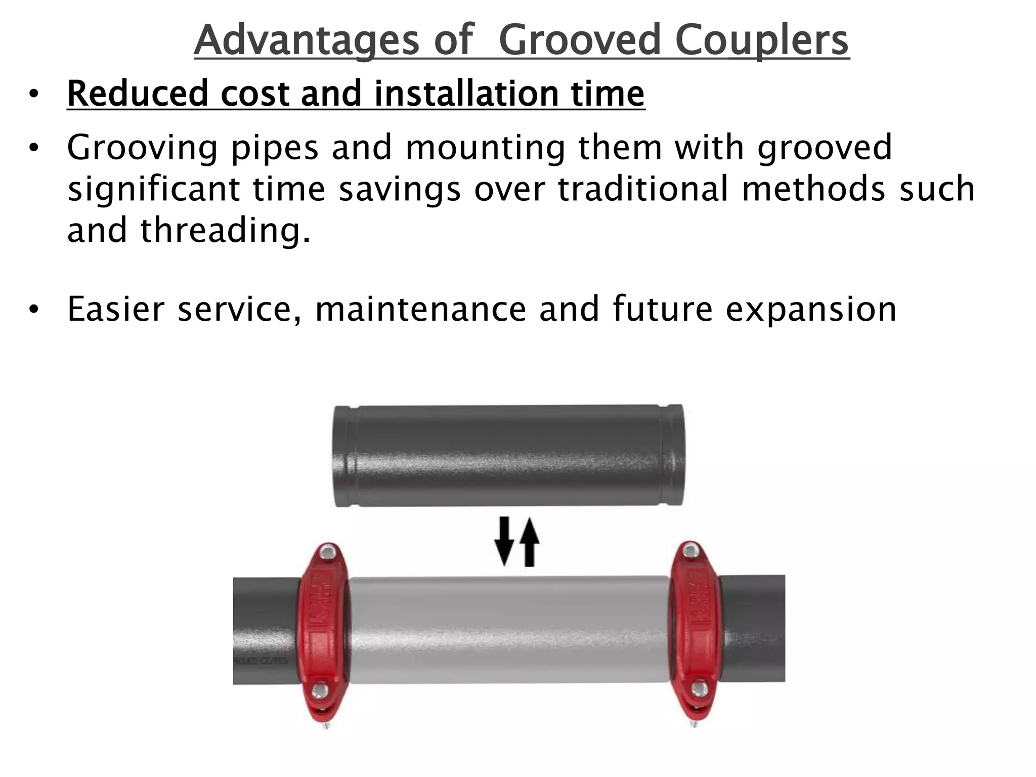 Grooved Couplings - The Fastest Way to Connect Pipes | PPTX