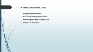 Fire guidelines by nbc part 2 | PPTX