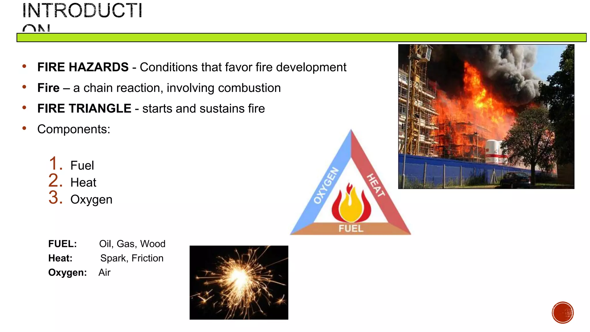 Fire hazards | PPTX