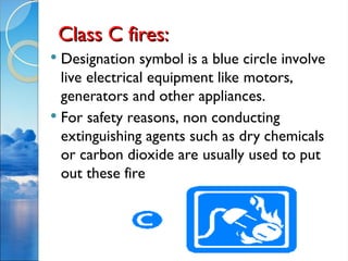 Fire Hazards and Classification of firee | PPT