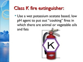 Fire Hazards and Classification of firee | PPT
