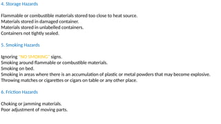 FIRE HAZARDS , TYPES OF FIRE & FIRE EXTINGUISHERS.pptx