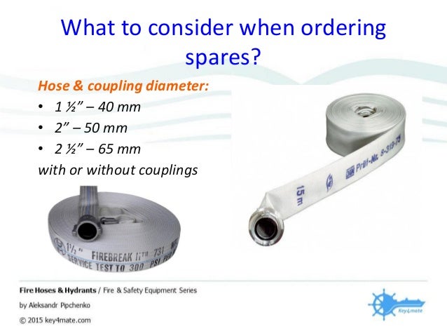 Fire Hoses and Hydrants Inspection