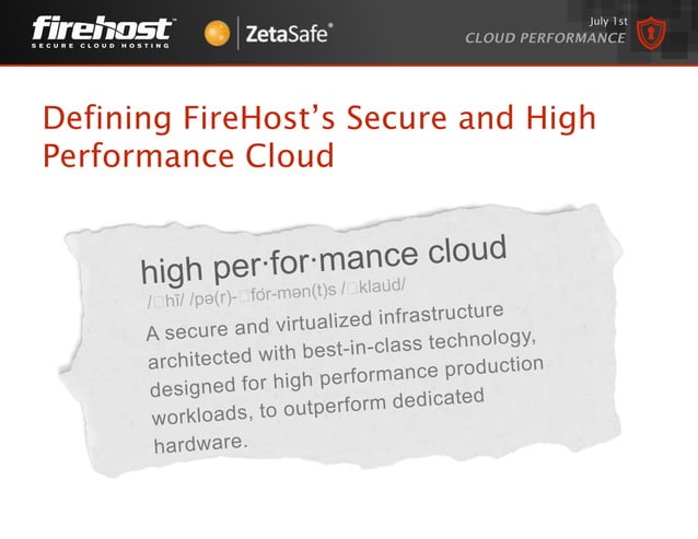 FireHost Webinar: How a Secure High Performance Cloud Powers Critical ...