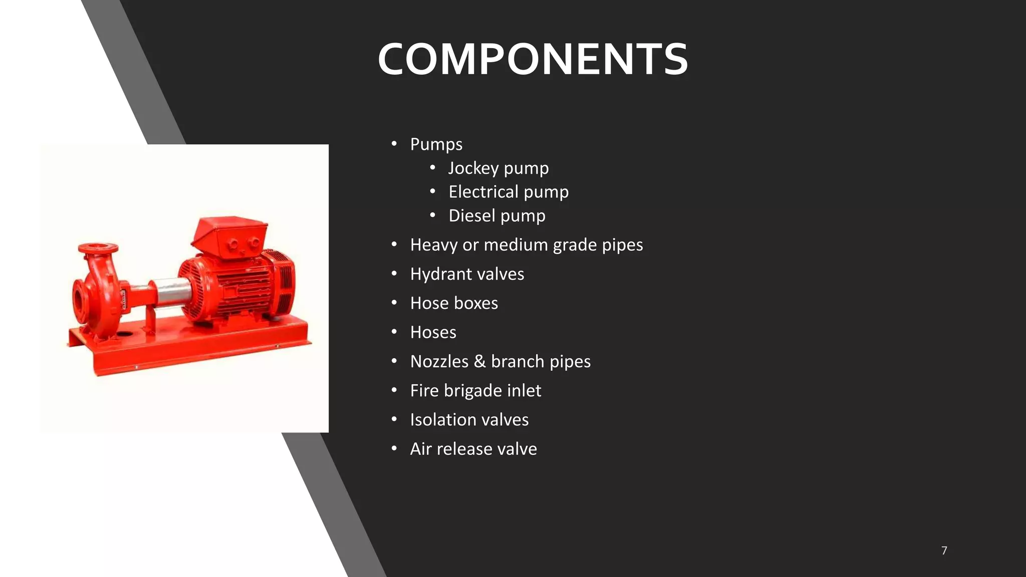 Fire hydrant system | PPTX | Chemistry | Science