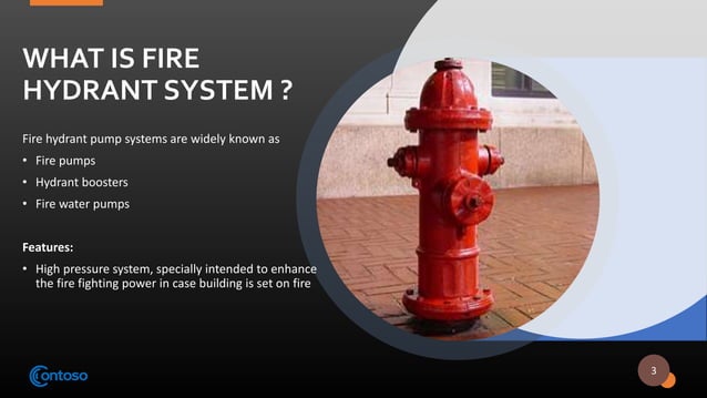 Fire hydrant system | PPTX | Chemistry | Science