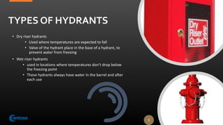 Fire hydrant system | PPTX | Chemistry | Science
