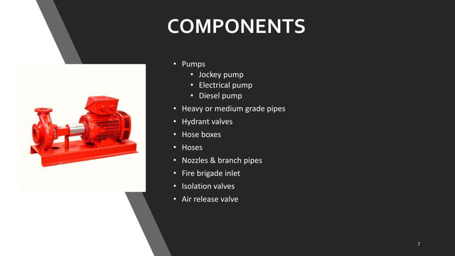 Fire hydrant system | PPTX | Chemistry | Science