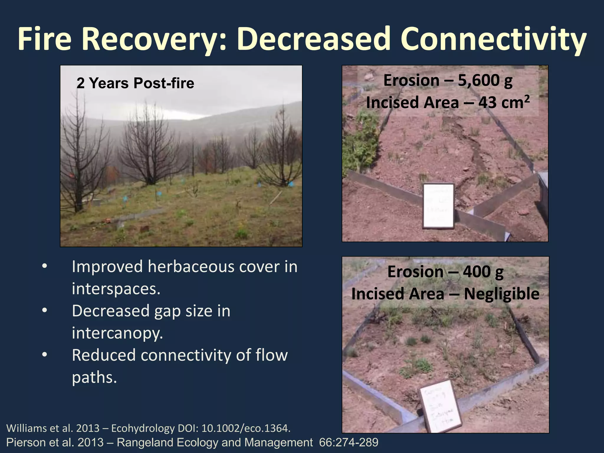 Fire impacts on rangeland erosion | PPTX