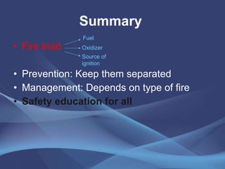 Fire in ot | PPT