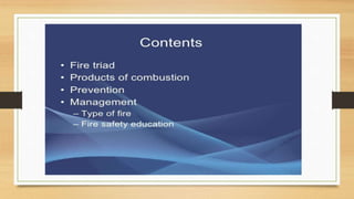 Fire in ot | PPT