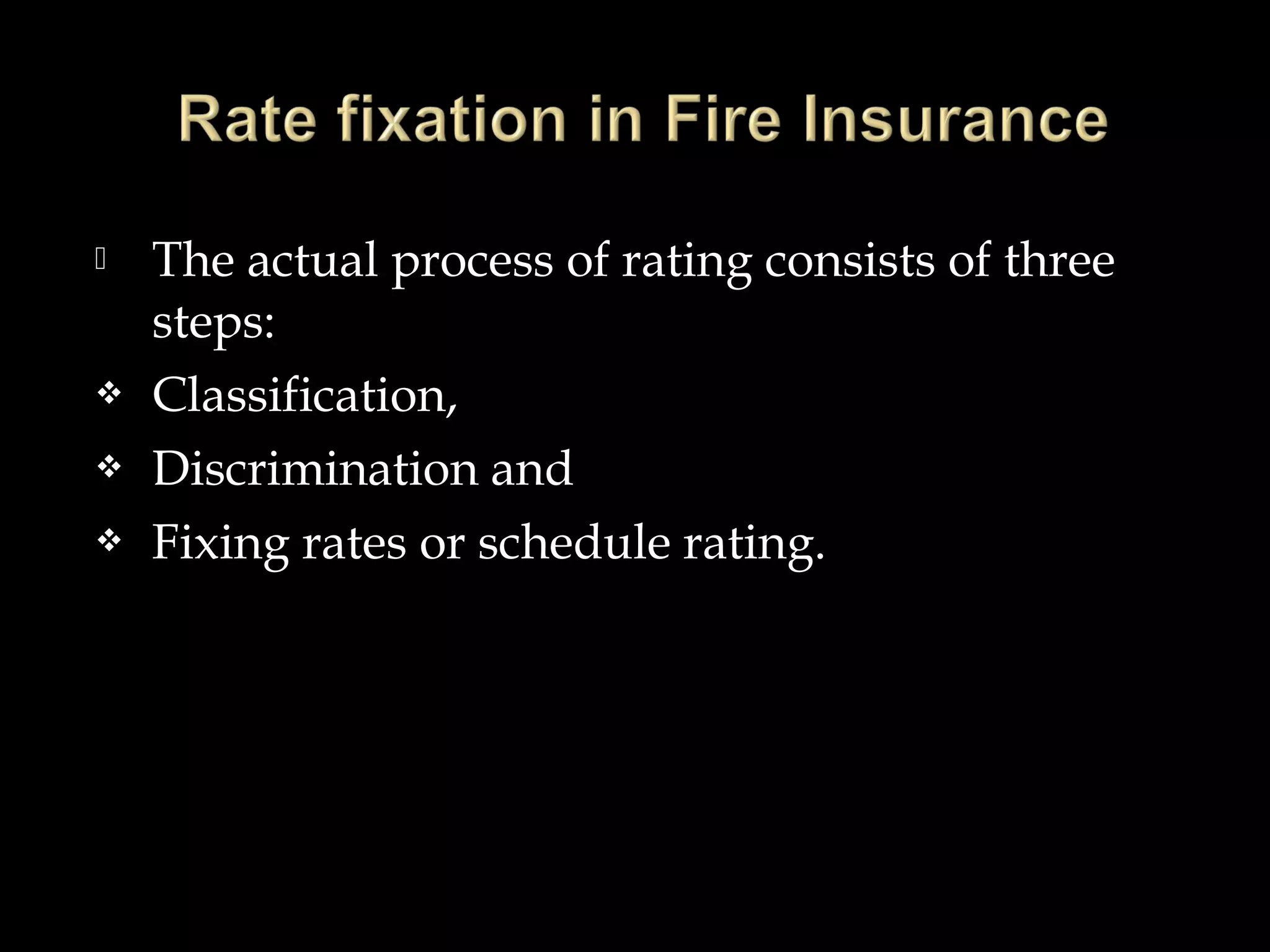 Fire insurance | PPT