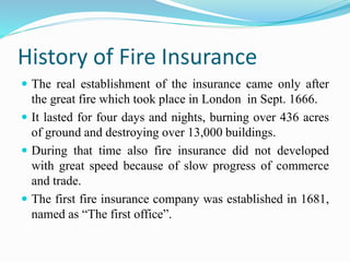 Fire insurance | PPSX