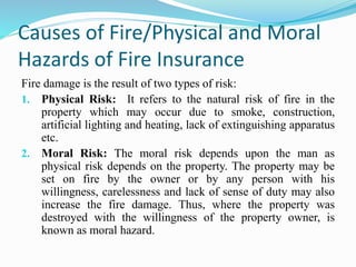 Fire insurance | PPSX