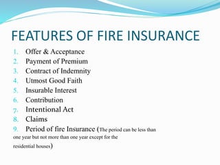 Fire insurance | PPSX