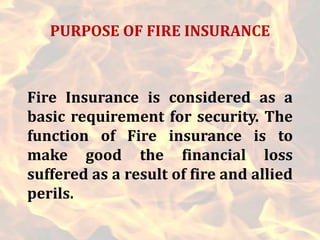 FIRE INSURANCE.ppt