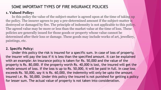 Fire insurance part1 | PPTX | Home Insurance | Insurance