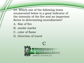 Fire Investigation Q and A.ppt