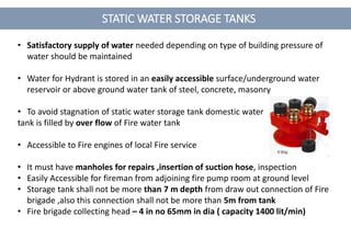 Fire fighting of buildings services xyza | PPT