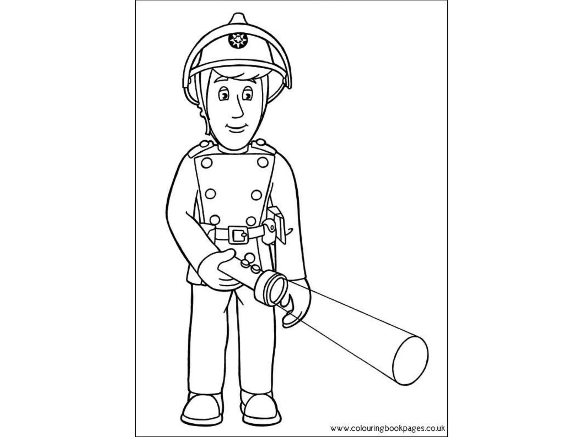 Fireman sam Colouring Pages and Kids Colouring Activities | PPT