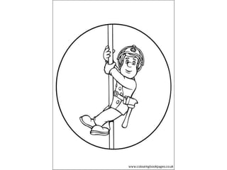 Fireman sam Colouring Pages and Kids Colouring Activities | PPSX