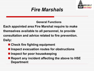 Fire Marshal_ENG_rev1_16Dec14.ppt | First Aid | Injuries