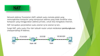 Firewall, NAT dan Proxy Server | PPT