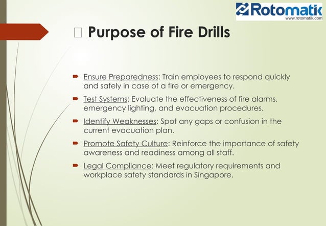 Fire Drill Response and Safety Procedures | PPT
